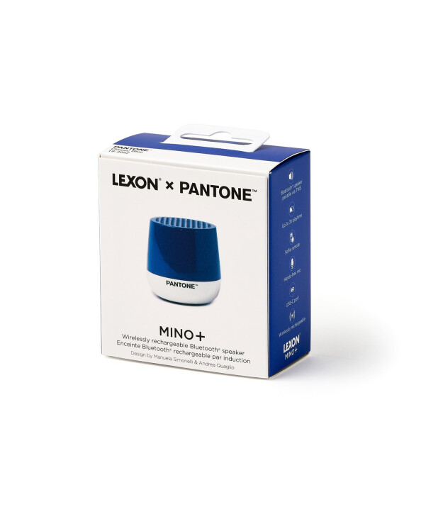 Lexon x Pantone Mino Bluetooth Hoparlör // Mavi | Soft Pop Co. - Soft ...
